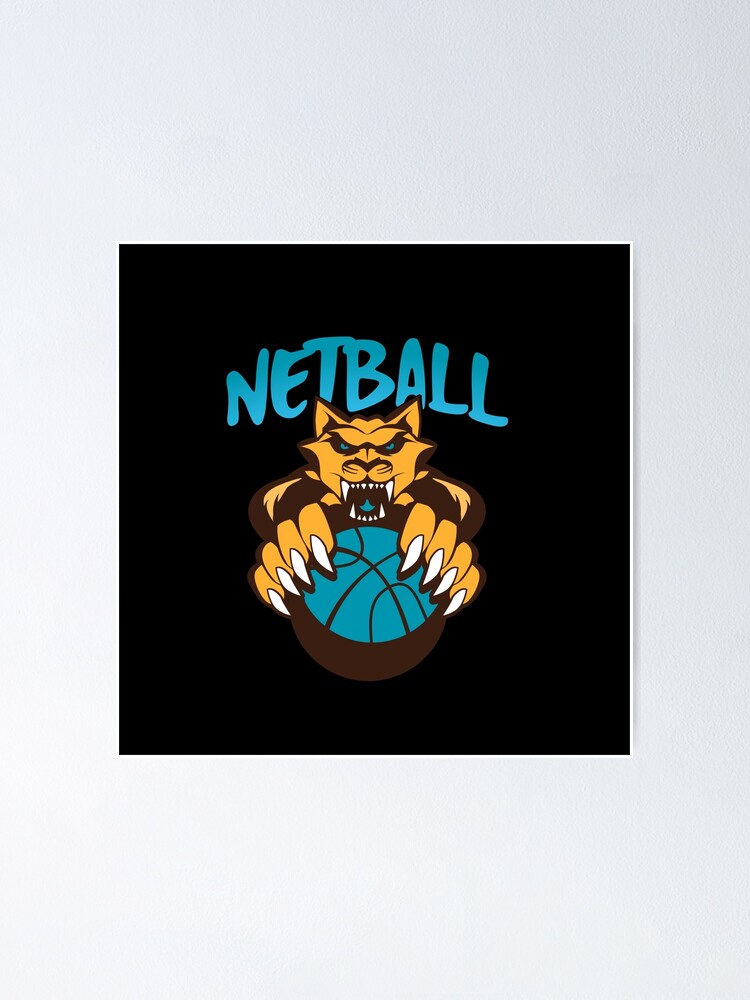 Póster «Netball Animal enojado» de joabaj | Redbubble