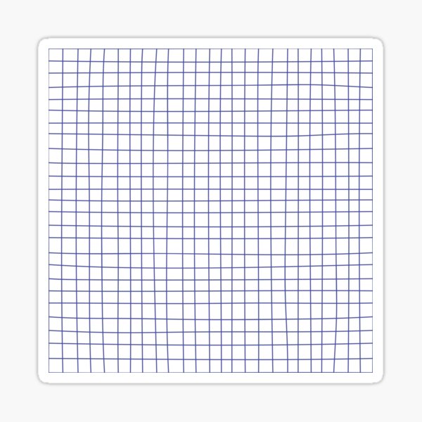 "Hand-drawn minimalistic blue cell grid on the white background ...