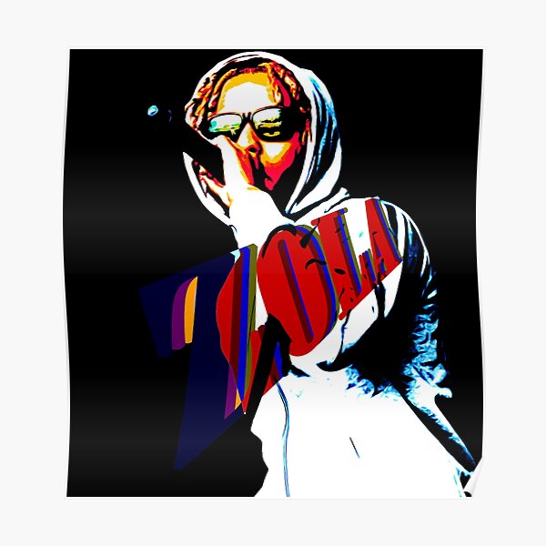 "Zola rappeur" Poster by jasminedean | Redbubble