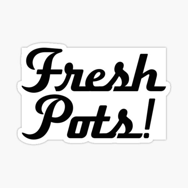"Fresh Pots Dave Grohl Mug" Sticker for Sale by almi1701 | Redbubble