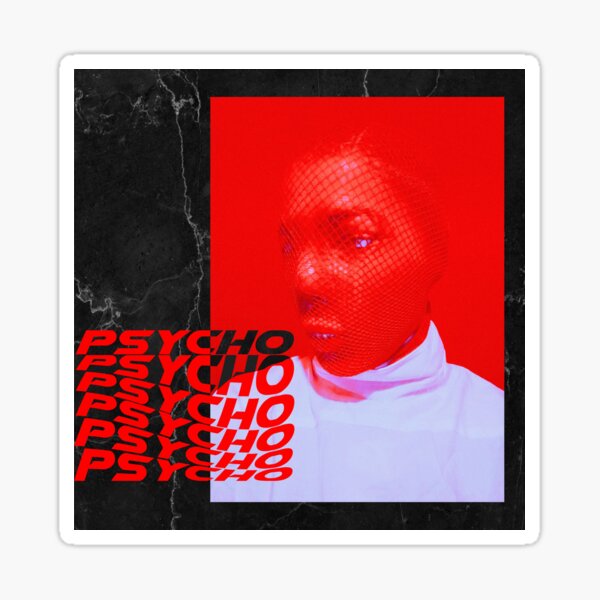 "Psycho Deep Face Aesthetic Girl" Sticker by OhmyShop | Redbubble