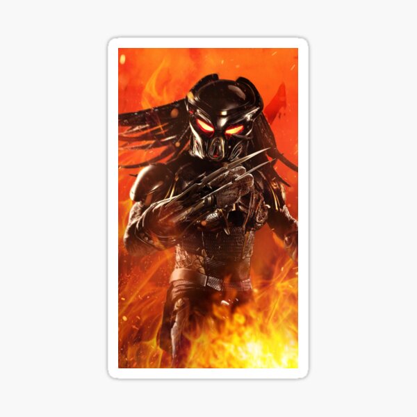 "new predator" Sticker for Sale by CristyArt011 | Redbubble