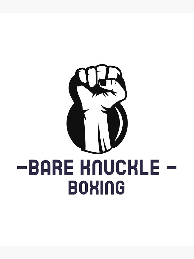 "Bare Knuckle Boxing Gentelman Fight Club" Poster by SergejNator | Redbubble