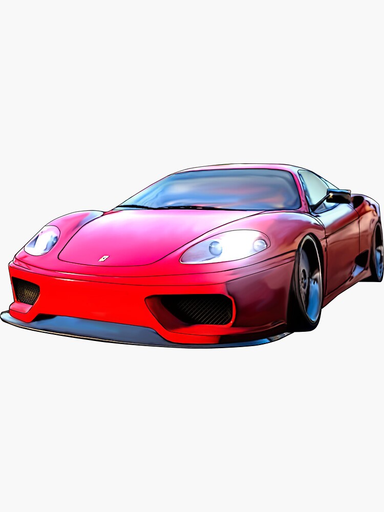 "Ferrari 360 Challenge Stradale Colour" Sticker for Sale by ...