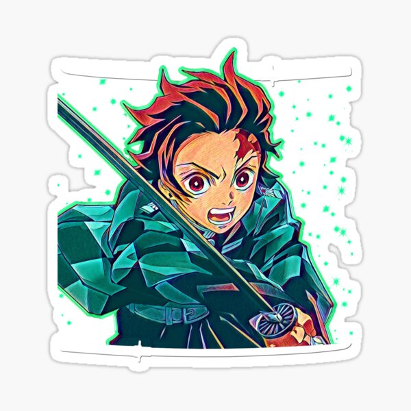 "Demon Slayer Kimetsu no Yaiba – Tanjiro Kamado" Sticker by ...