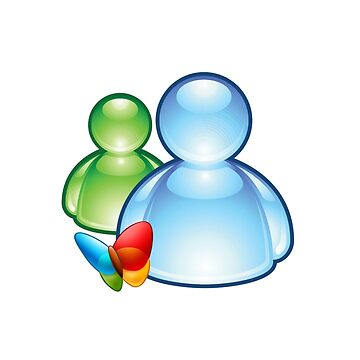 "MSN LOGO" Sticker by Miditto | Redbubble