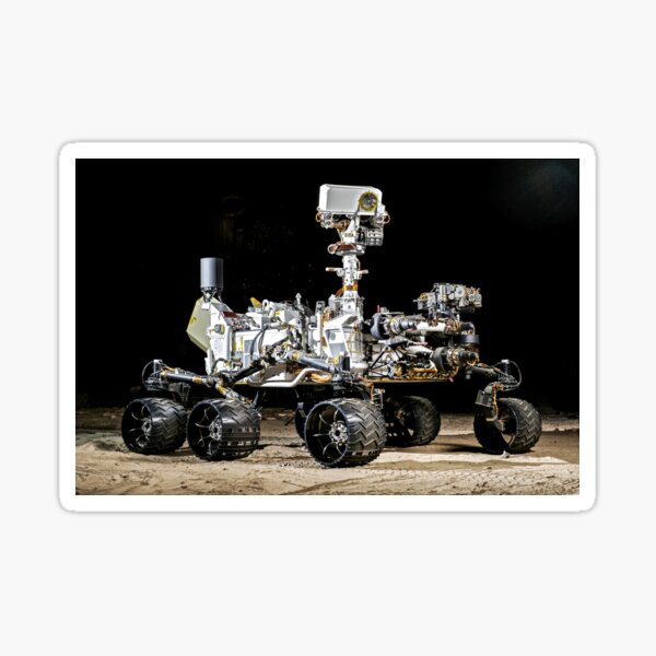 "NASA Rover: Vehicle System Test Bed rover" Sticker for Sale by ...