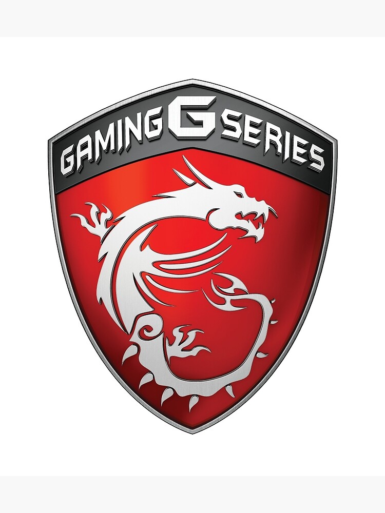 "MSI Gaming Logo" Photographic Print by xrikxs | Redbubble