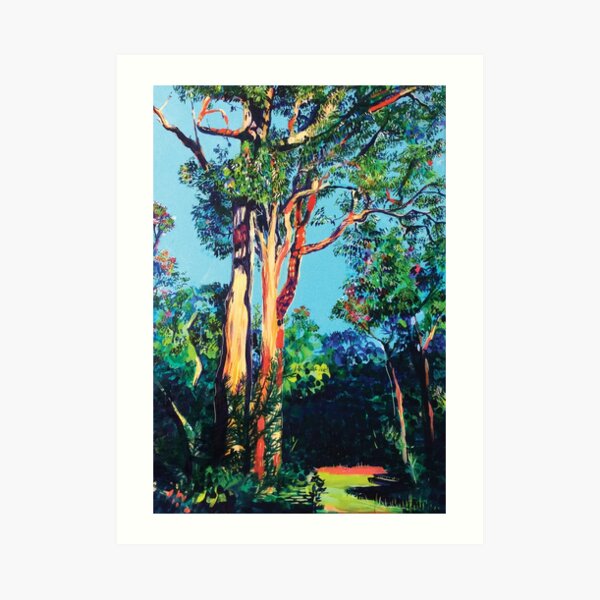 "Jarrah tree in Gelorup, South Western Australia" Art Print for Sale by ...