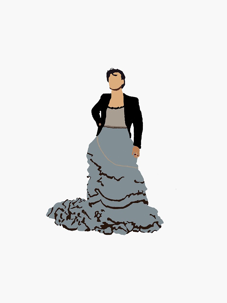 "Harry Styles Vogue Cover" Sticker by gracehoglund | Redbubble