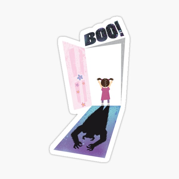 Boo Monsters Inc Stickers | Redbubble