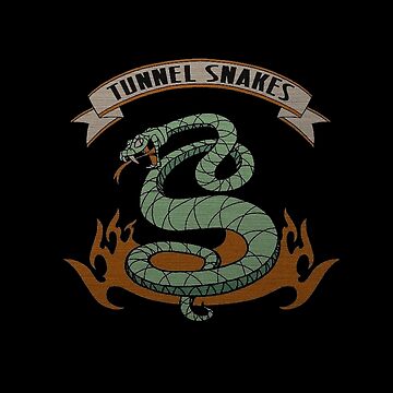 "Tunnel Snakes Rule!" Sticker for Sale by Fernando Garcia | Redbubble