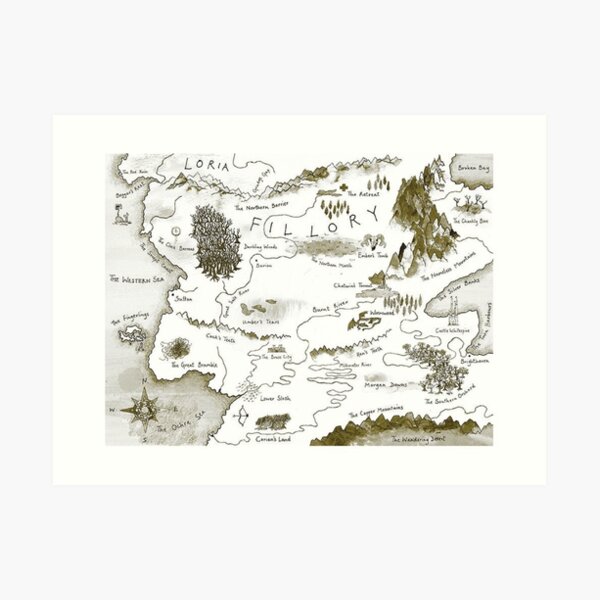 "The Magicians - Map of Fillory " Art Print for Sale by boojun | Redbubble