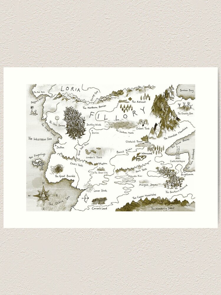 "The Magicians - Map of Fillory " Art Print for Sale by boojun | Redbubble