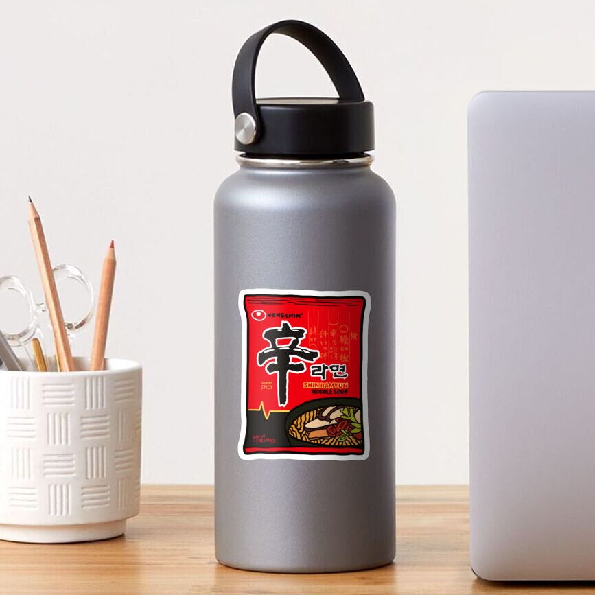 "KOREAN SHIN RAMEN " Sticker for Sale by kesta0915 | Redbubble