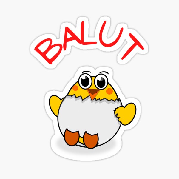 "Balut Funny Filipino Funny Gift T-Shirt Classic" Sticker for Sale by ...