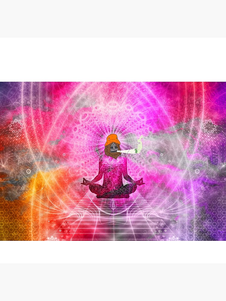 "Psychedelic Sassy the Sassquach" Poster by SkitzMissons | Redbubble