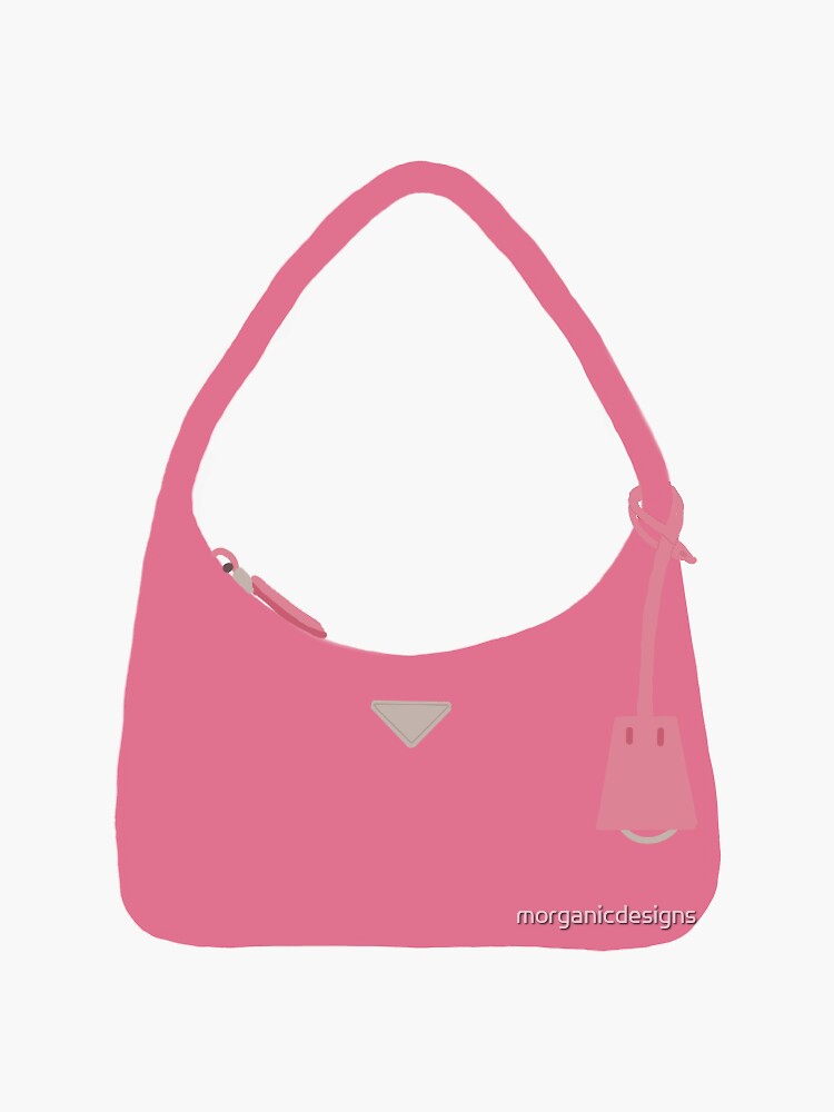 "Pink Handbag" Sticker for Sale by morganicdesigns | Redbubble