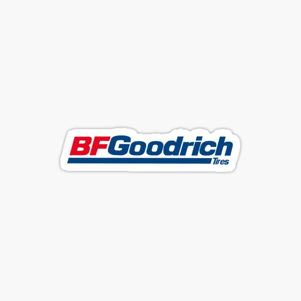"TIRE-BFGOODRICH LOGO" Sticker for Sale by opoigotze | Redbubble
