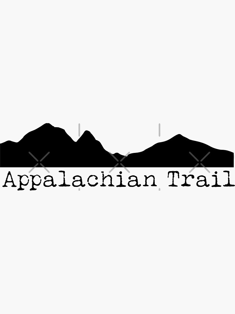 "APPALACHIAN TRAIL" Sticker by WalkinNature | Redbubble