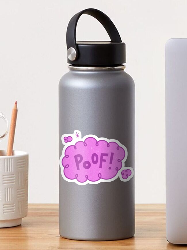 "poof" Sticker for Sale by cartoonycop | Redbubble