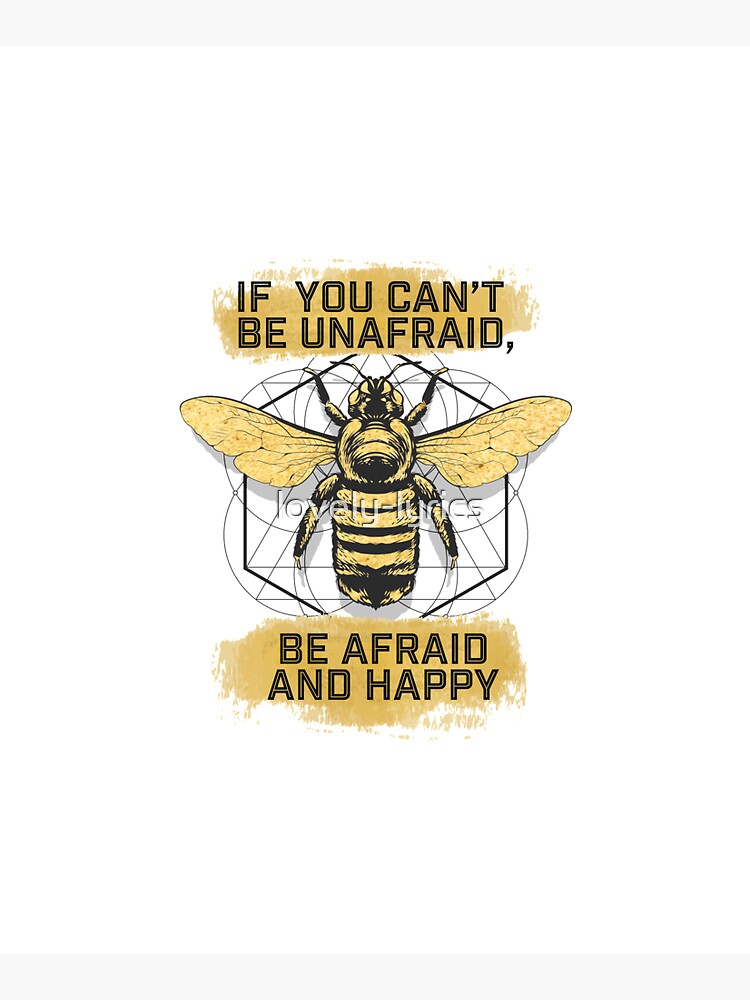 "be afraid and happy henry cheng raven cycle quote" Tote Bag by lovely ...