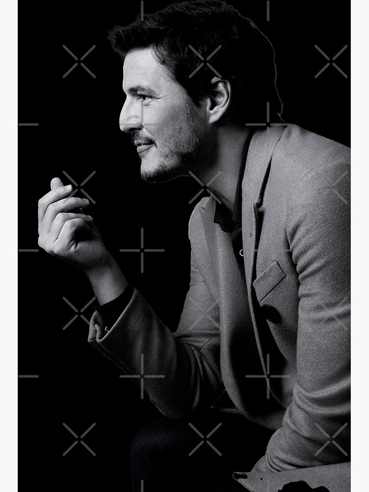 "Classic Pedro Pascal Side View Pose" Art Board Print for Sale by ...