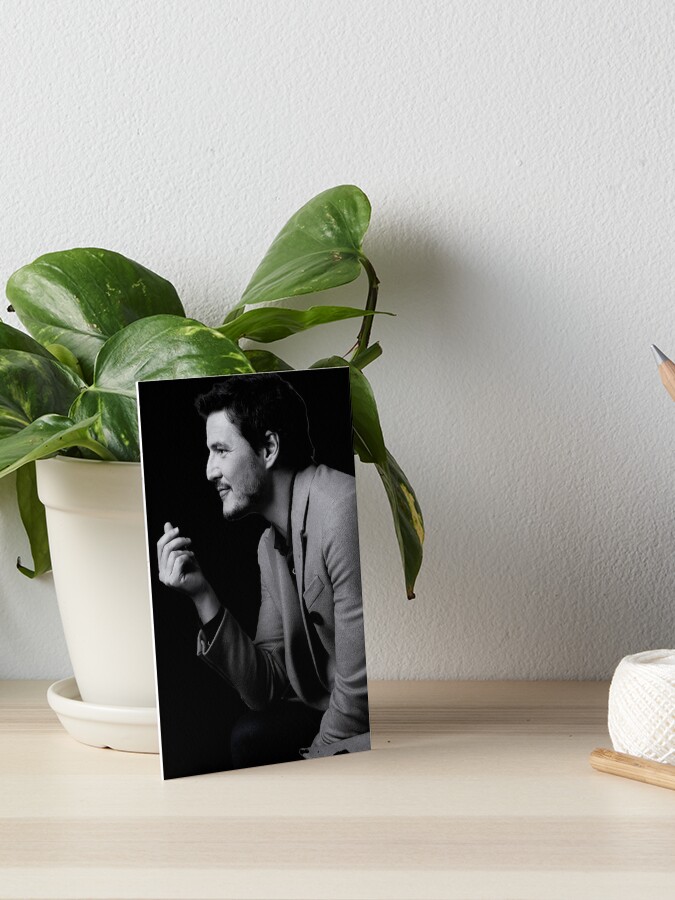 "Classic Pedro Pascal Side View Pose" Art Board Print for Sale by ...