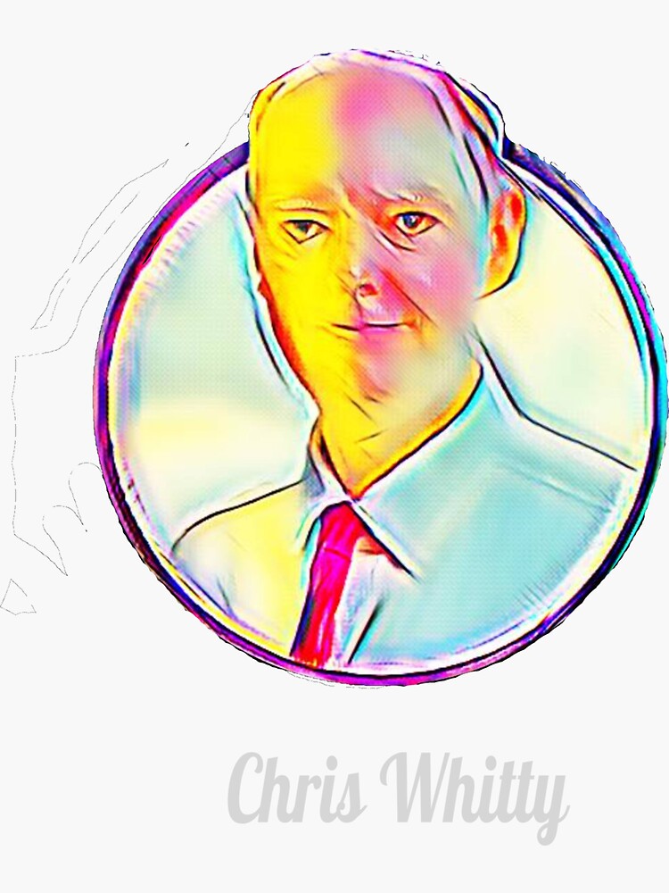 "Chris Whitty - Whitty" Sticker for Sale by FGDESIGN1 | Redbubble