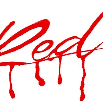 "whole lotta red logo" Sticker for Sale by alohasoftie | Redbubble