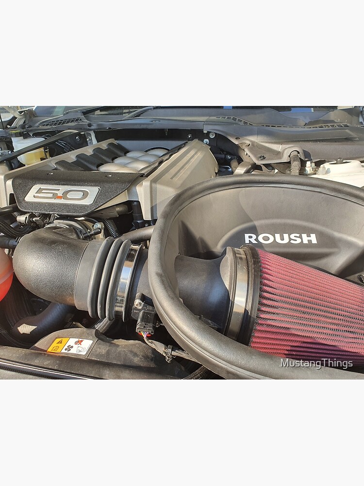 "Mustang S550 GT 5.0 Engine Bay" Poster for Sale by MustangThings ...