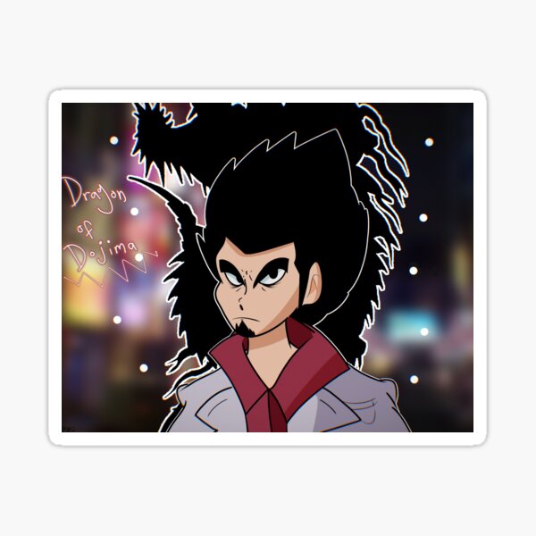 "Dragon Of Dojima" Sticker for Sale by pips-store | Redbubble