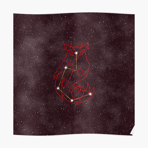 "Genshin Impact Diluc Constellation" Poster for Sale by trendystall ...