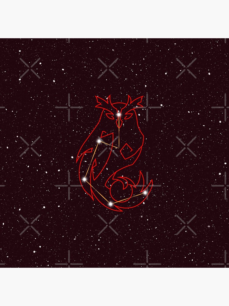 "Genshin Impact Diluc Constellation" Art Print for Sale by trendystall ...