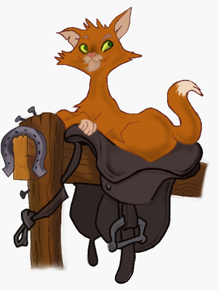 "Loading screen cat" Sticker for Sale by IrisGoldvalley | Redbubble