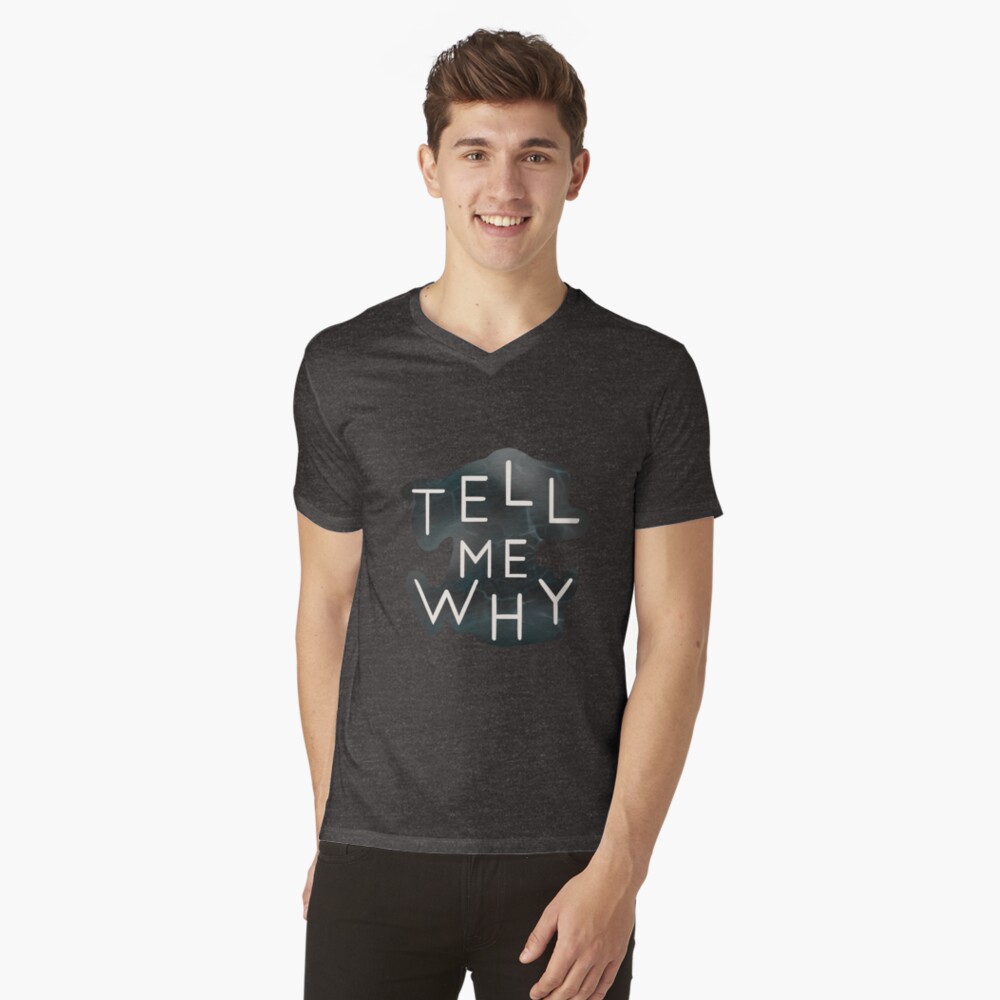"Tell Me Why Game logo " Sticker for Sale by Fynno | Redbubble