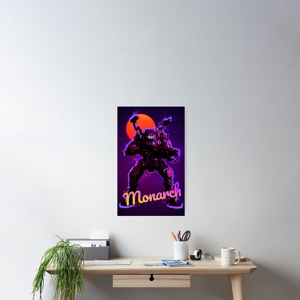 "Titanfall 2 Monarch" Poster for Sale by Butterfly-Dream | Redbubble