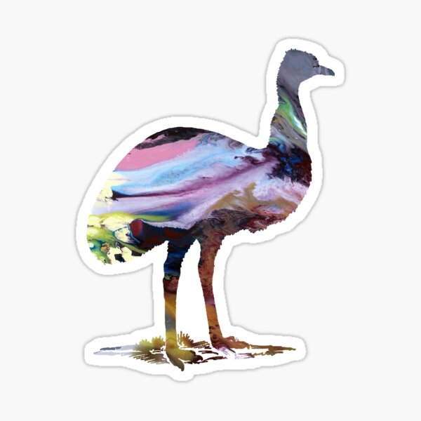 Emu Stickers | Redbubble