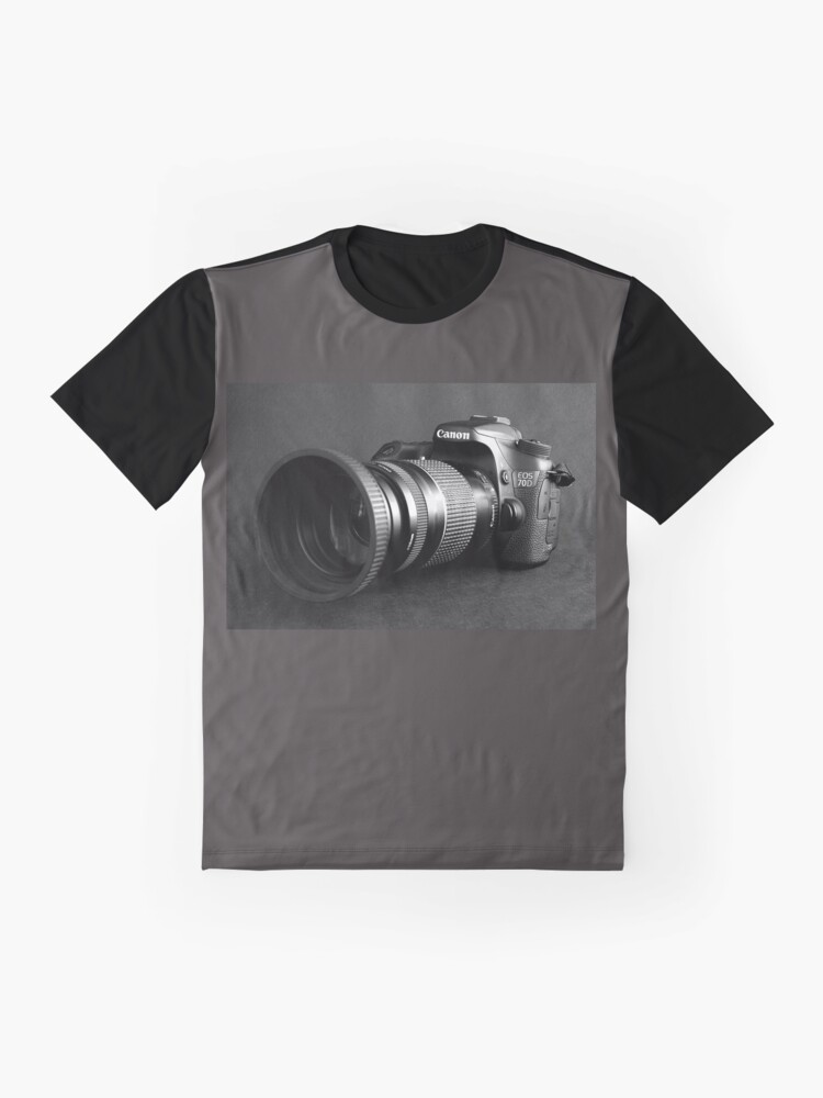 "My Camera - Canon EOS 70D" Graphic T-Shirt for Sale by Phil Le Cren ...