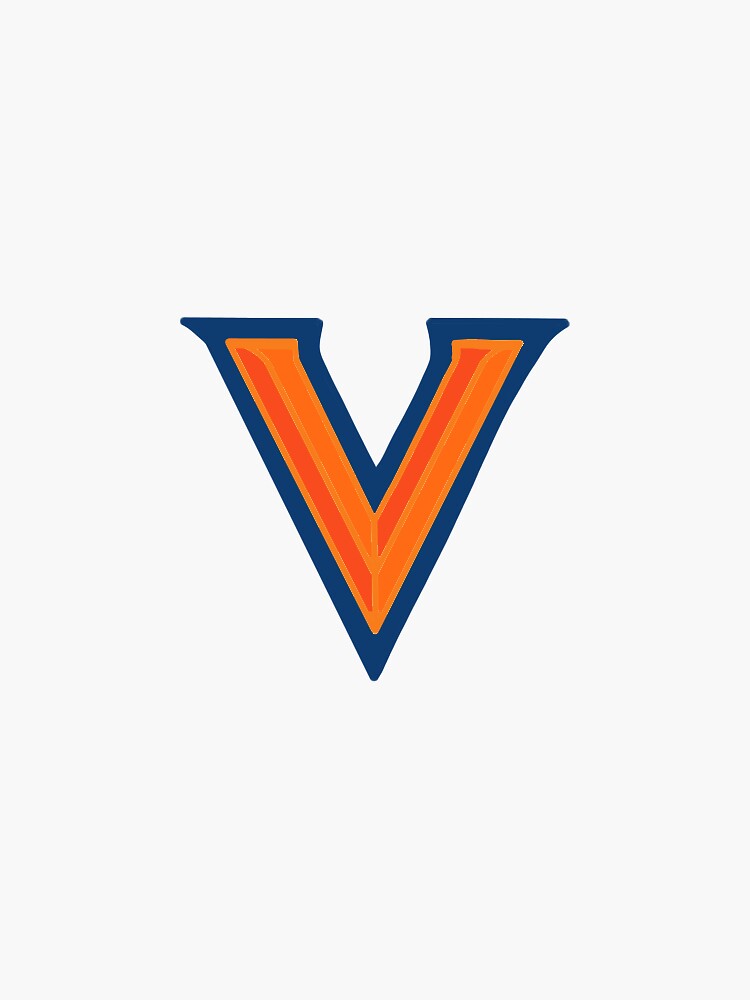 "UVA logo sticker (inspired)" Sticker for Sale by annes2442 | Redbubble