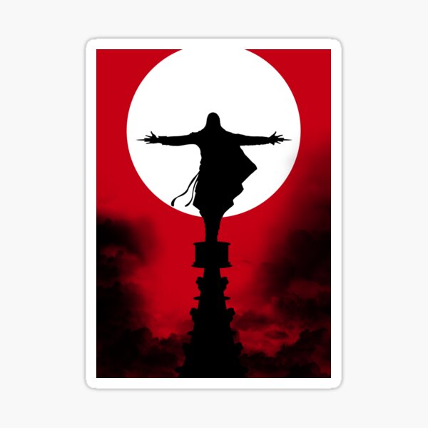 "Ezio" Sticker for Sale by RaymondDiaz | Redbubble