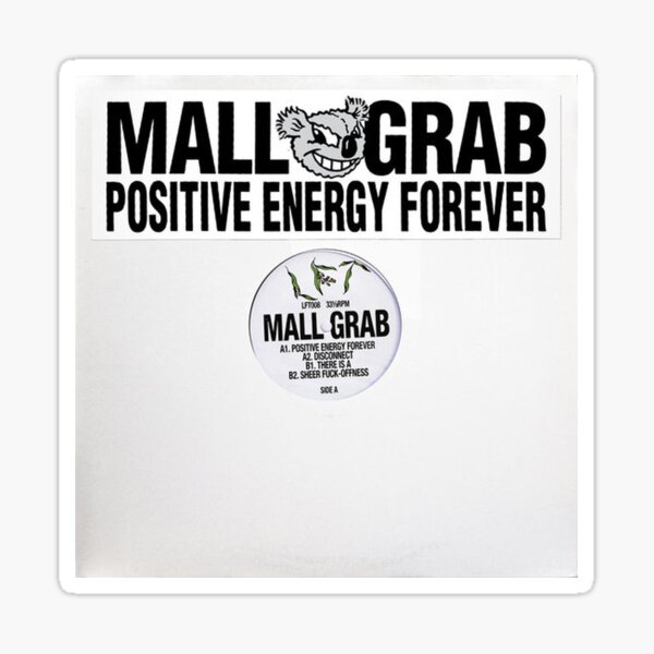 "Mall Grab album cover" Sticker for Sale by Ceadanhogan | Redbubble
