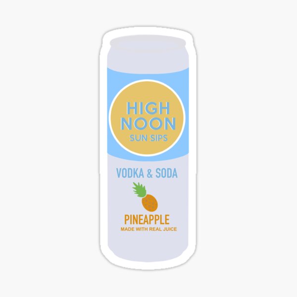 "High Noon pineapple" Sticker for Sale by hcohen2000 | Redbubble