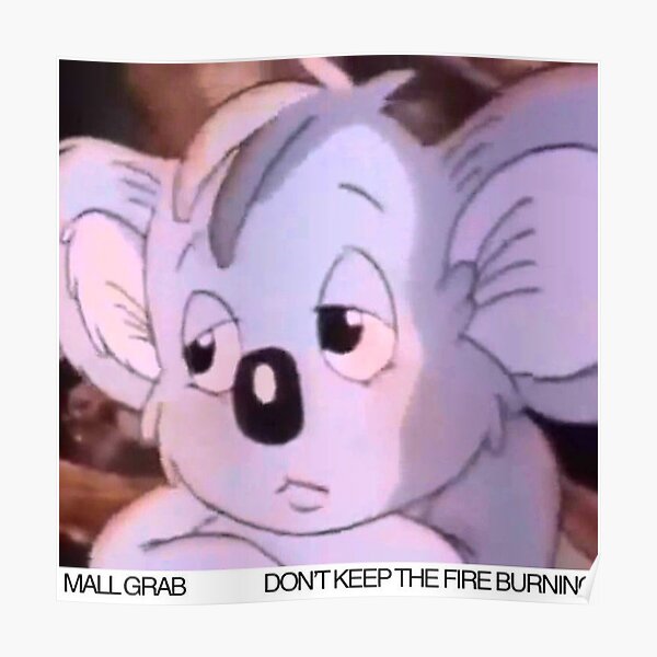 "Mall Grab album cover" Poster by Ceadanhogan | Redbubble