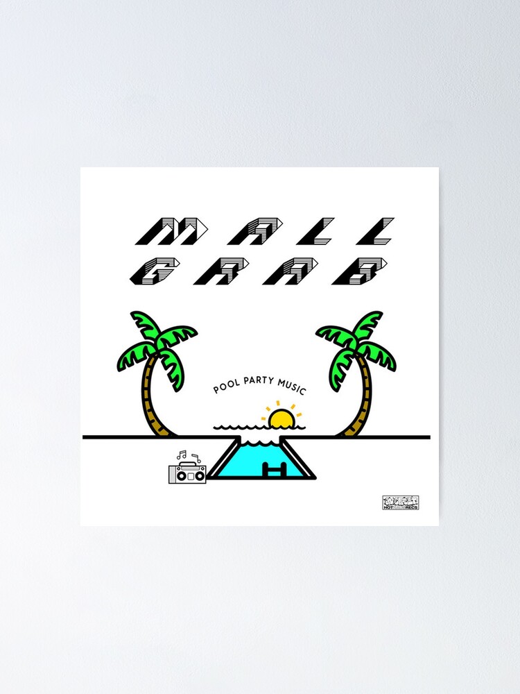 "Mall Grab album cover" Poster for Sale by Ceadanhogan | Redbubble
