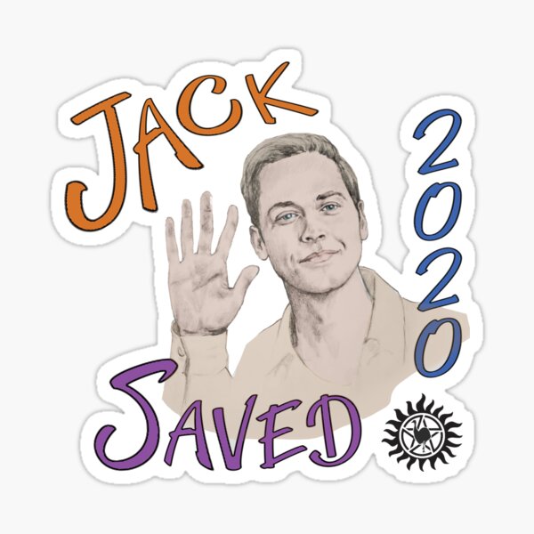 "Jack Saved 2020" Sticker by EmuMob | Redbubble