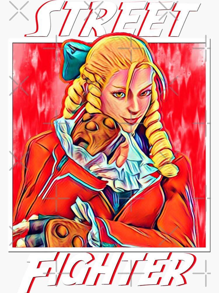 "Street Fighter – Karin" Sticker for Sale by wildanimal2020 | Redbubble