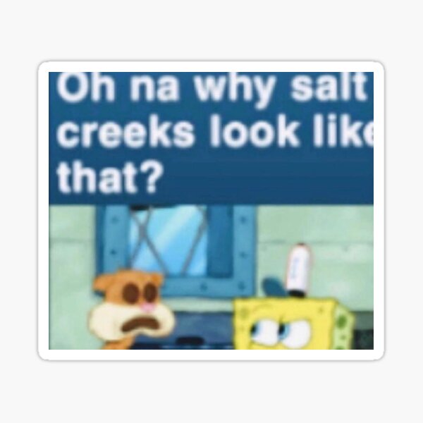 "Spongebob and sandy cheeks funny tshirt design" Sticker for Sale by ...