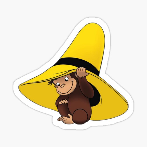 Curious George Stickers | Redbubble