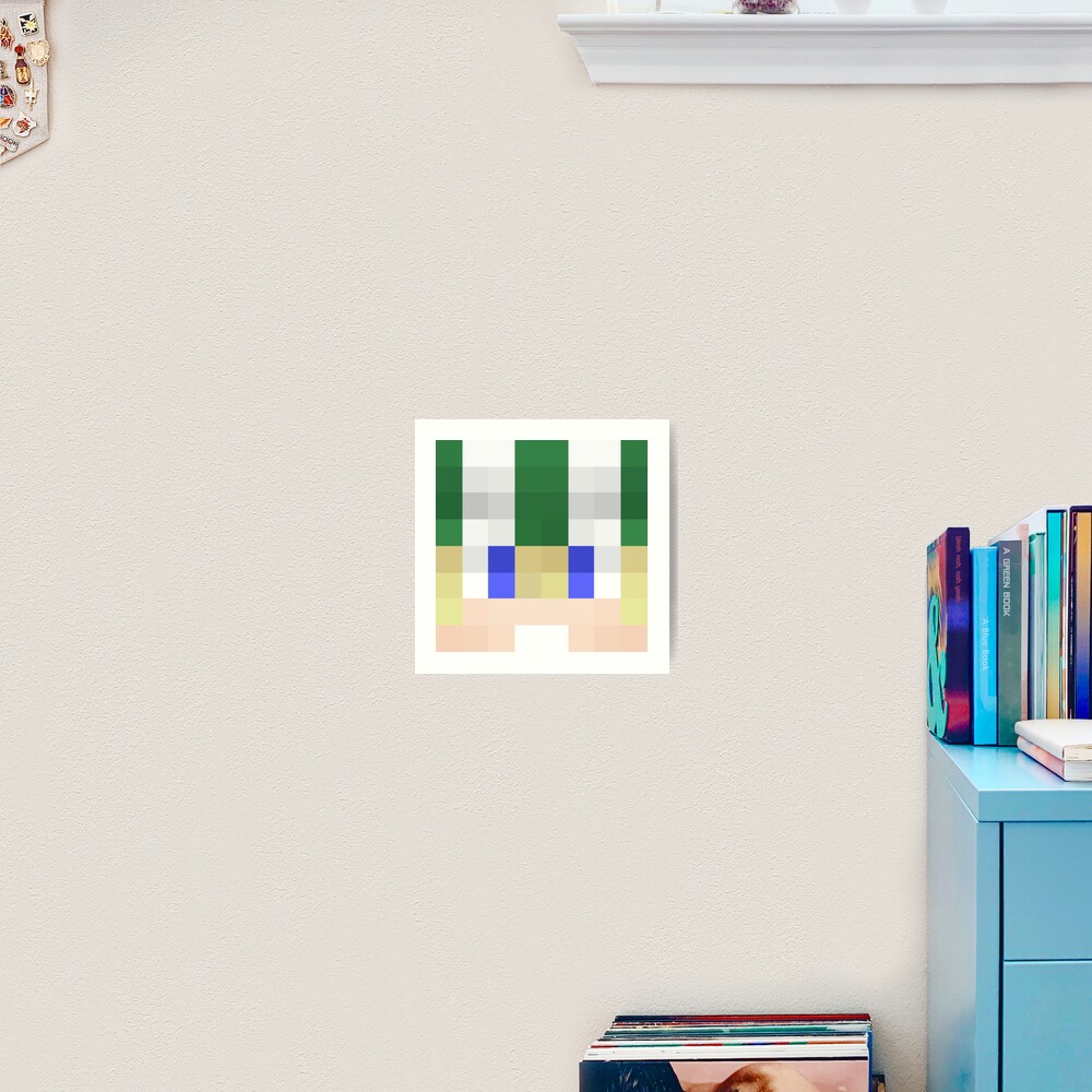 "Philza (Ph1lza) Head" Art Print by TheMCYTCorner | Redbubble